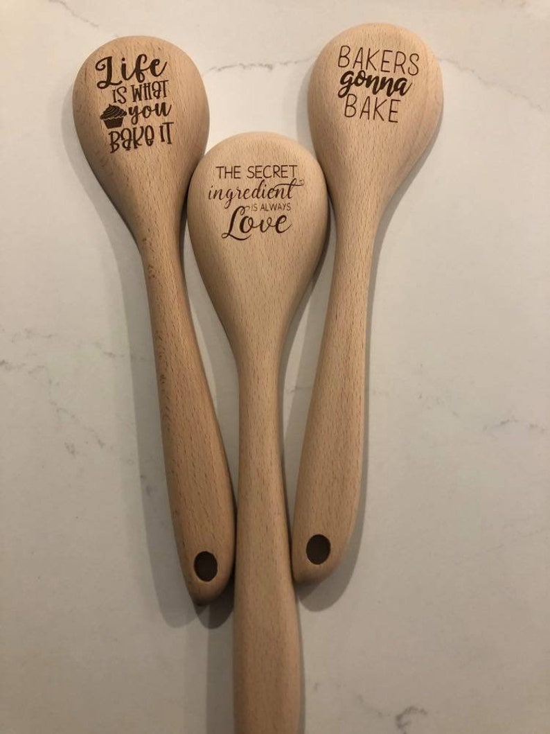 Baking Quotes SVG: Laser Cut File for Spoons (digital File) - Etsy Canada