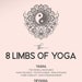8 Limbs of Yoga Poster, Yoga Art, Yoga Print, Ashtanga Yoga Poster ...