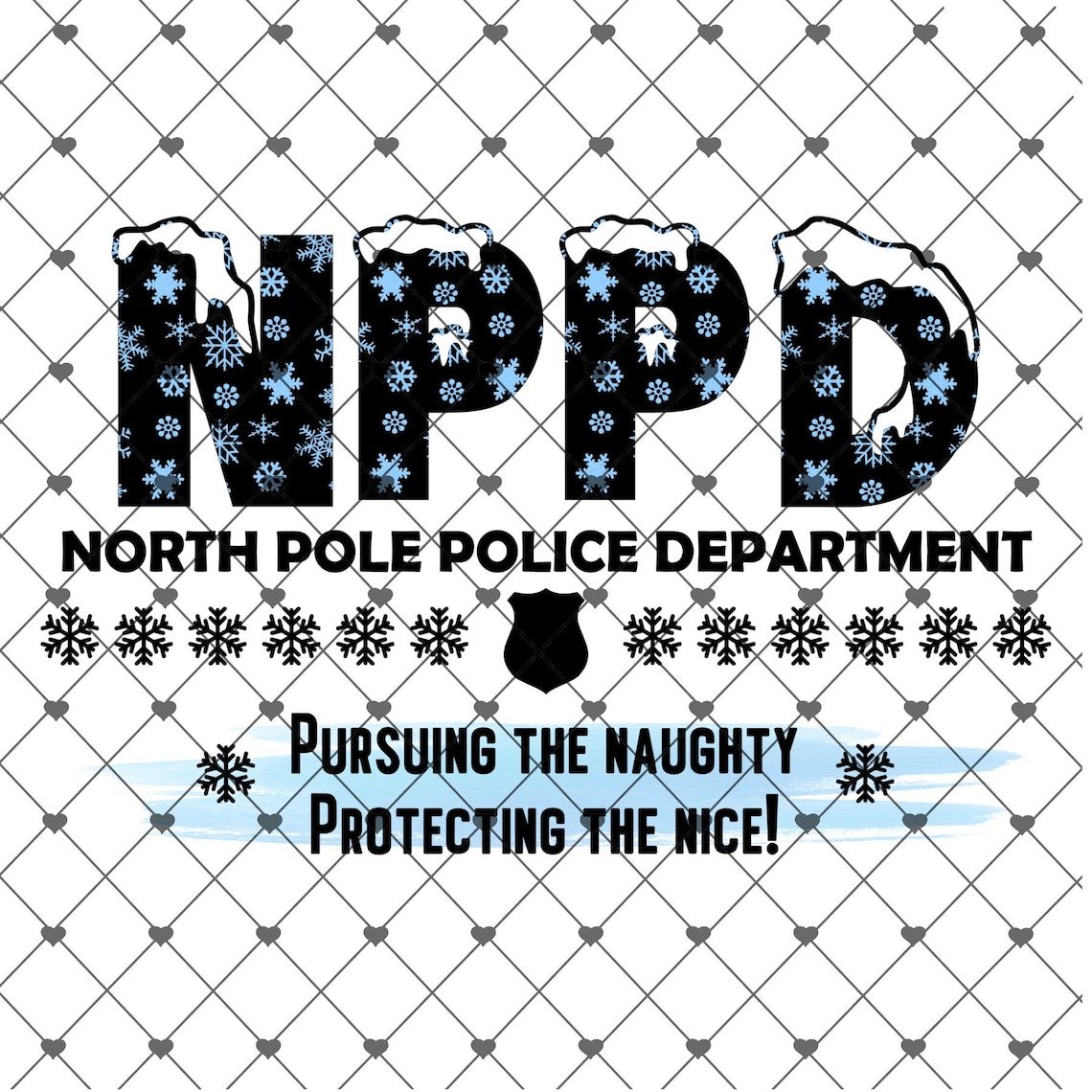 NPPD North Pole Police Department - Etsy