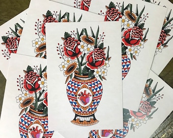 Traditional Vase Flash - Etsy