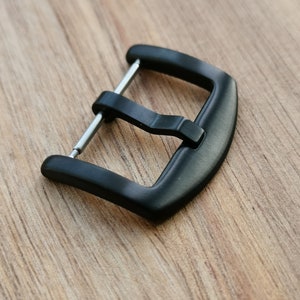 Watch Strap Buckle Black Stainless Steel 18mm 20mm 22mm 24mm - Etsy