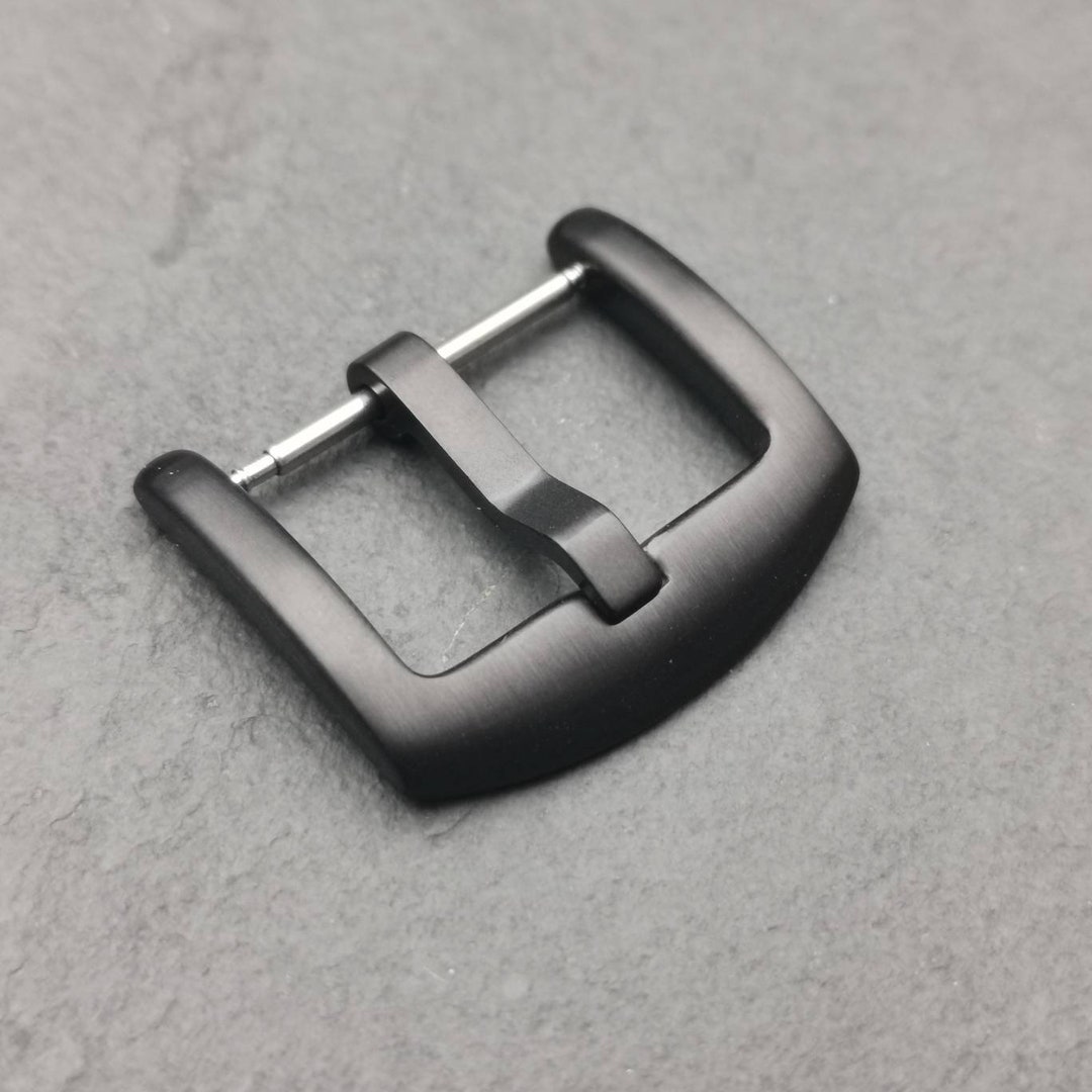 Watch Strap Buckle Black Stainless Steel 18mm 20mm 22mm 24mm - Etsy