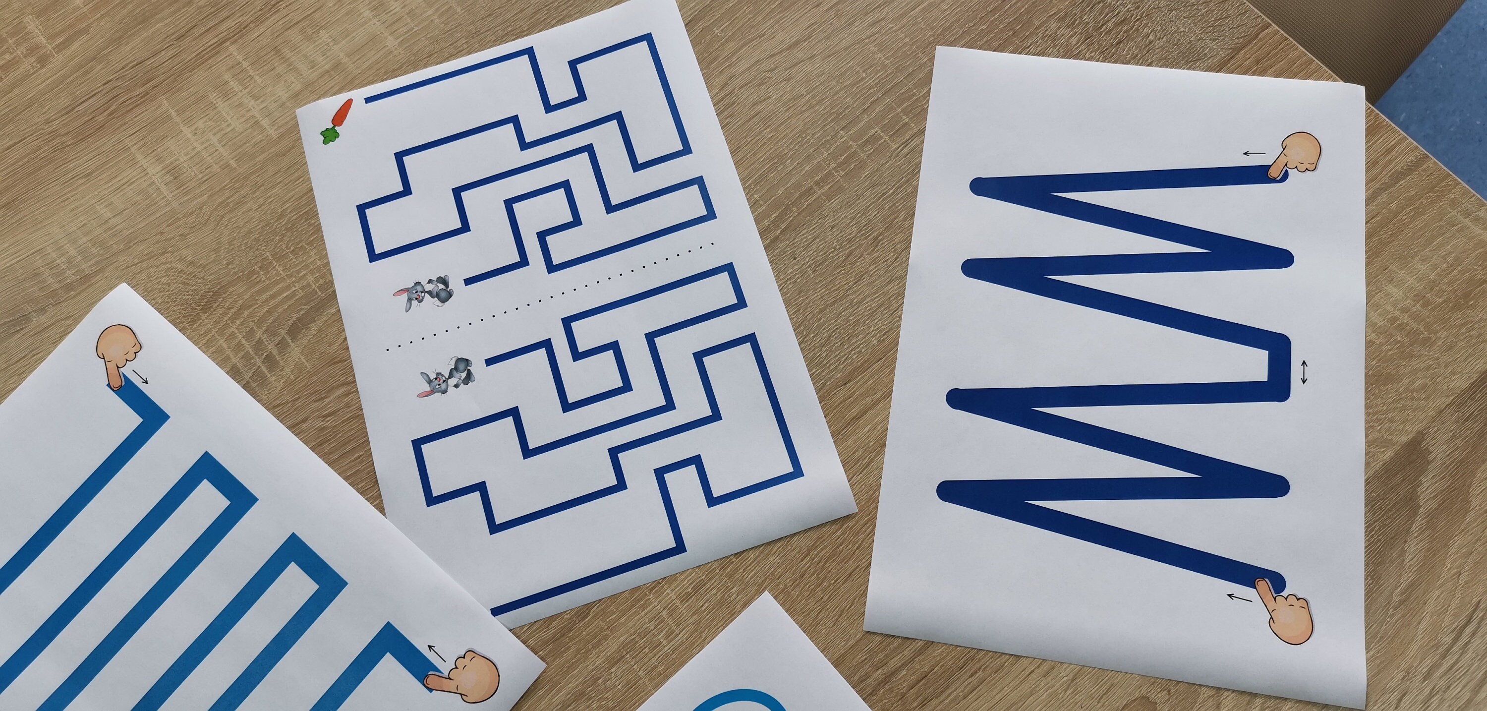 PDF Printable Education Cards Set Maze Montessori Activities Preschool ...