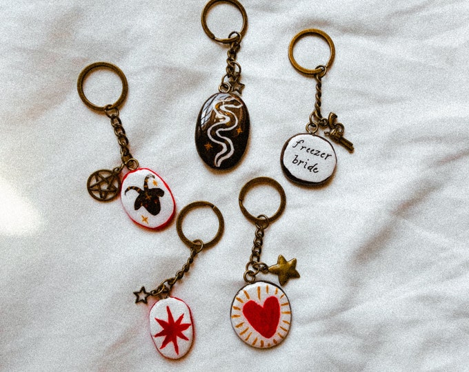 Handmade Southern Gothic Keychains Ethel Cain, Gloomy Coquette - Etsy