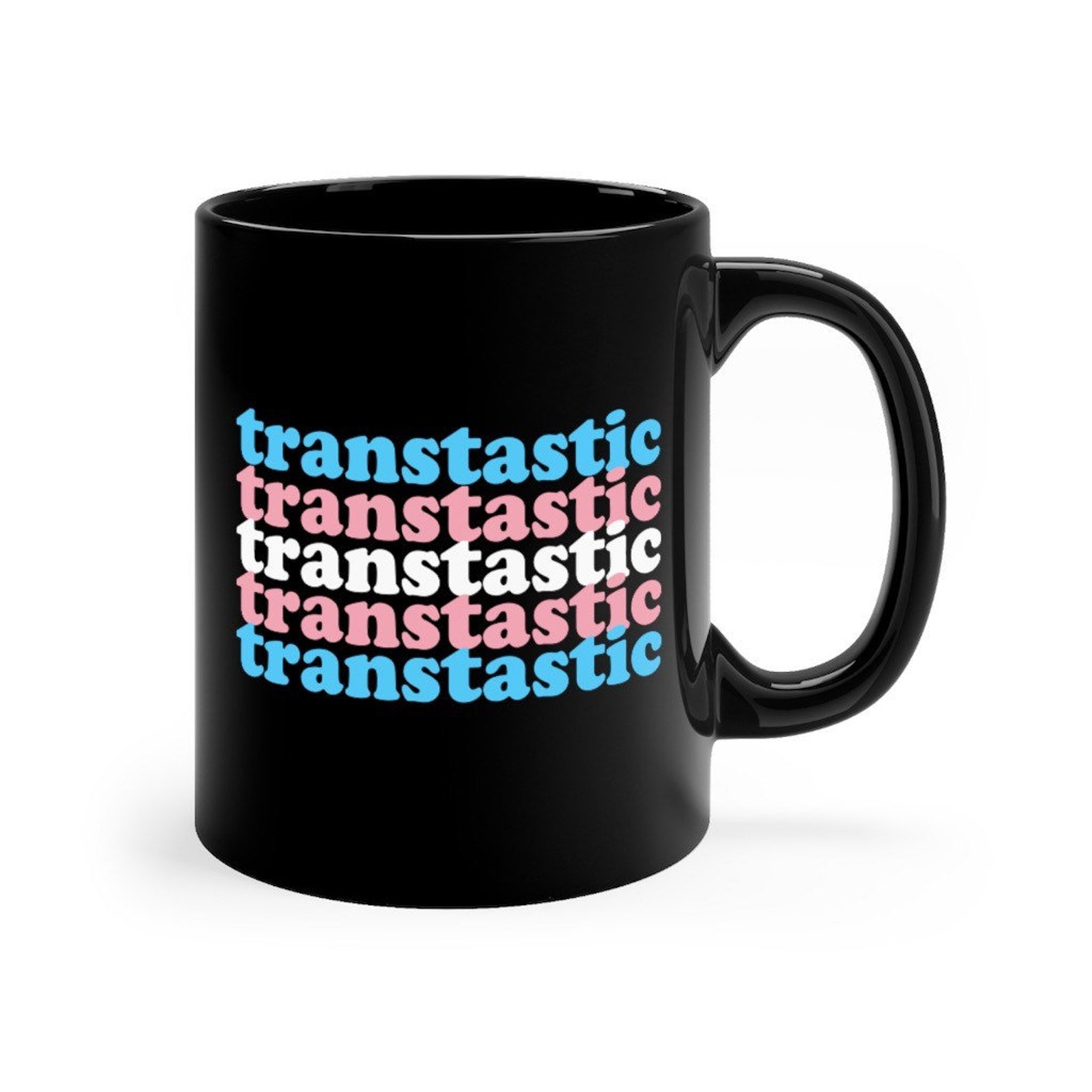 Transtastic Trans Rights Mug LGBTQ Coffee Mug Transgender - Etsy