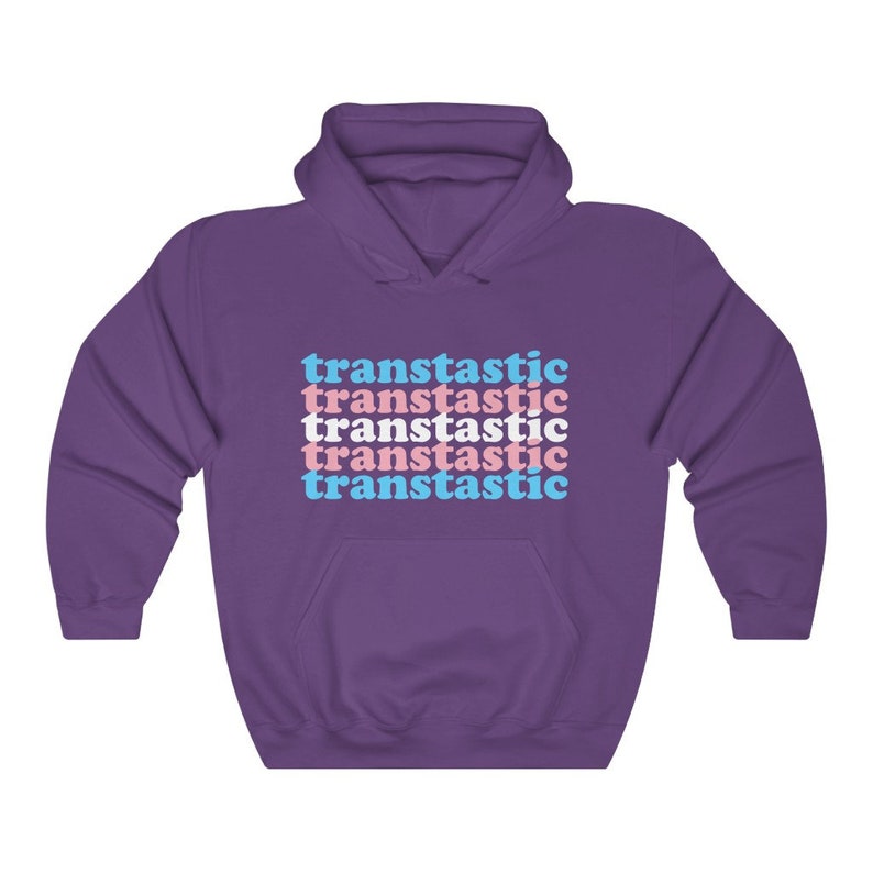 Transtastic Trans Rights Hoodie Trans Lives Matter Hooded - Etsy