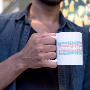 Transtastic Trans Rights Mug LGBTQ Coffee Mug Transgender - Etsy