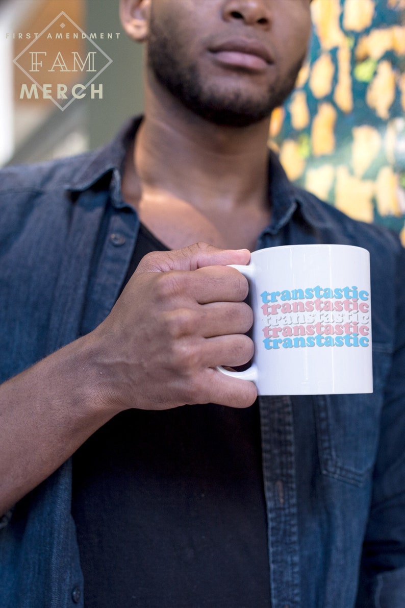 Transtastic Trans Rights Mug LGBTQ Coffee Mug Transgender - Etsy