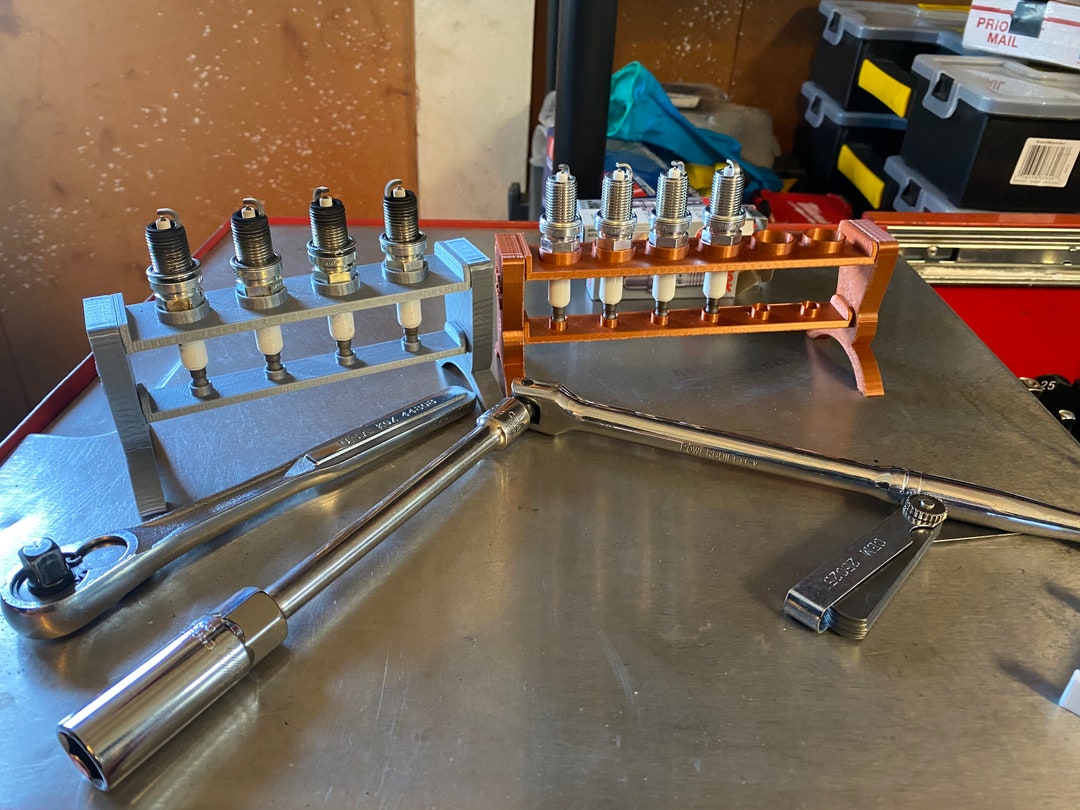 Spark Plug Holder - 3d Printed - 4 Plug - Etsy
