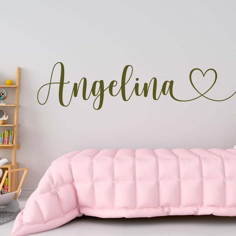 Wall Lettering Decal - Etsy