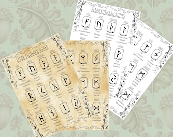 Runes for Beginners Book Simple Divination & Interpretation - Etsy