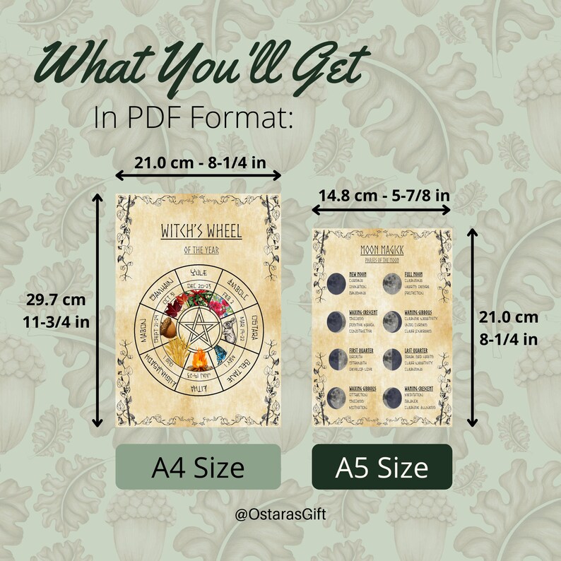 Spell and Magic Ritual Planner Witchy Spell Casting Printable - Etsy UK