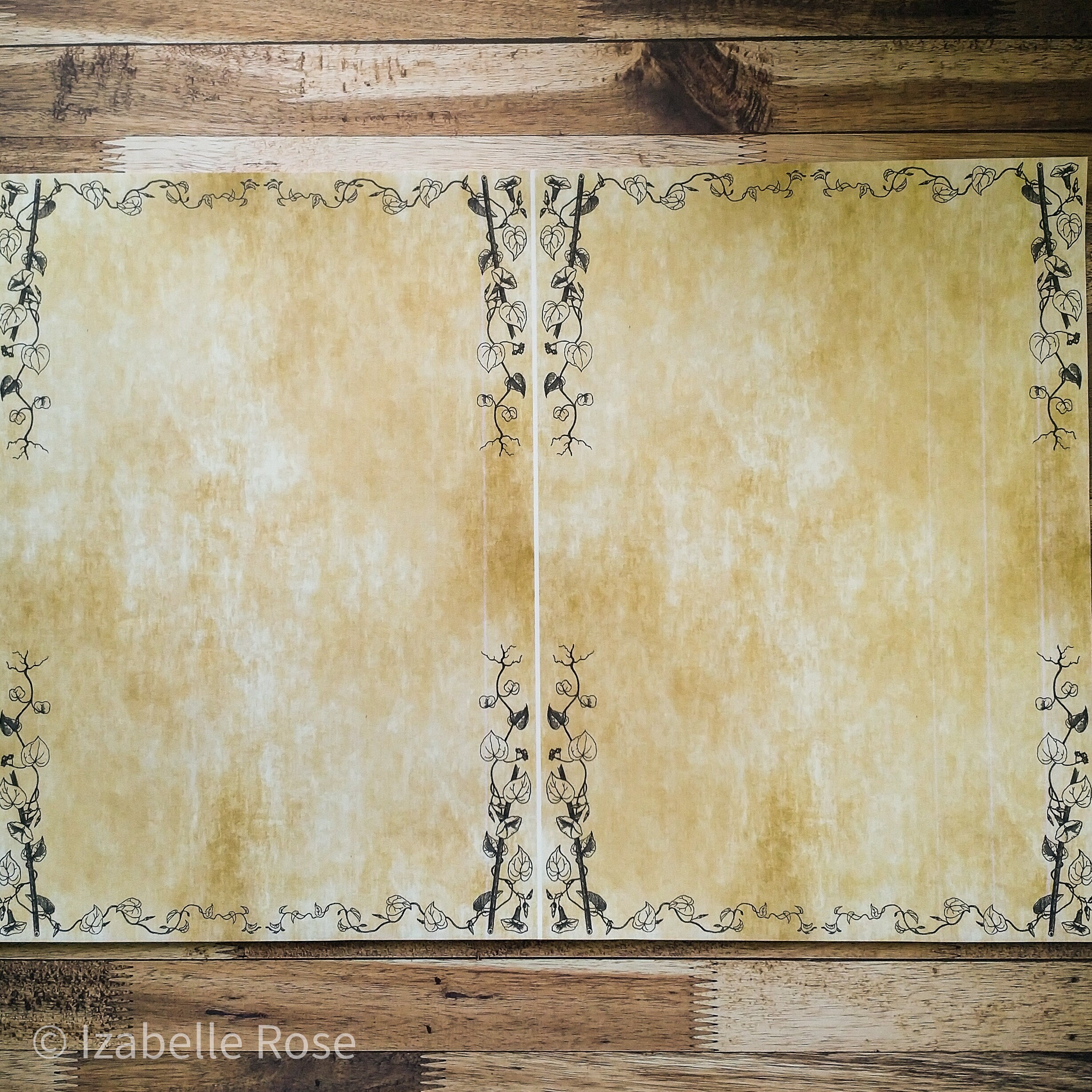 Blank and Lined Grimoire Pages Book of Shadows PDF | Etsy