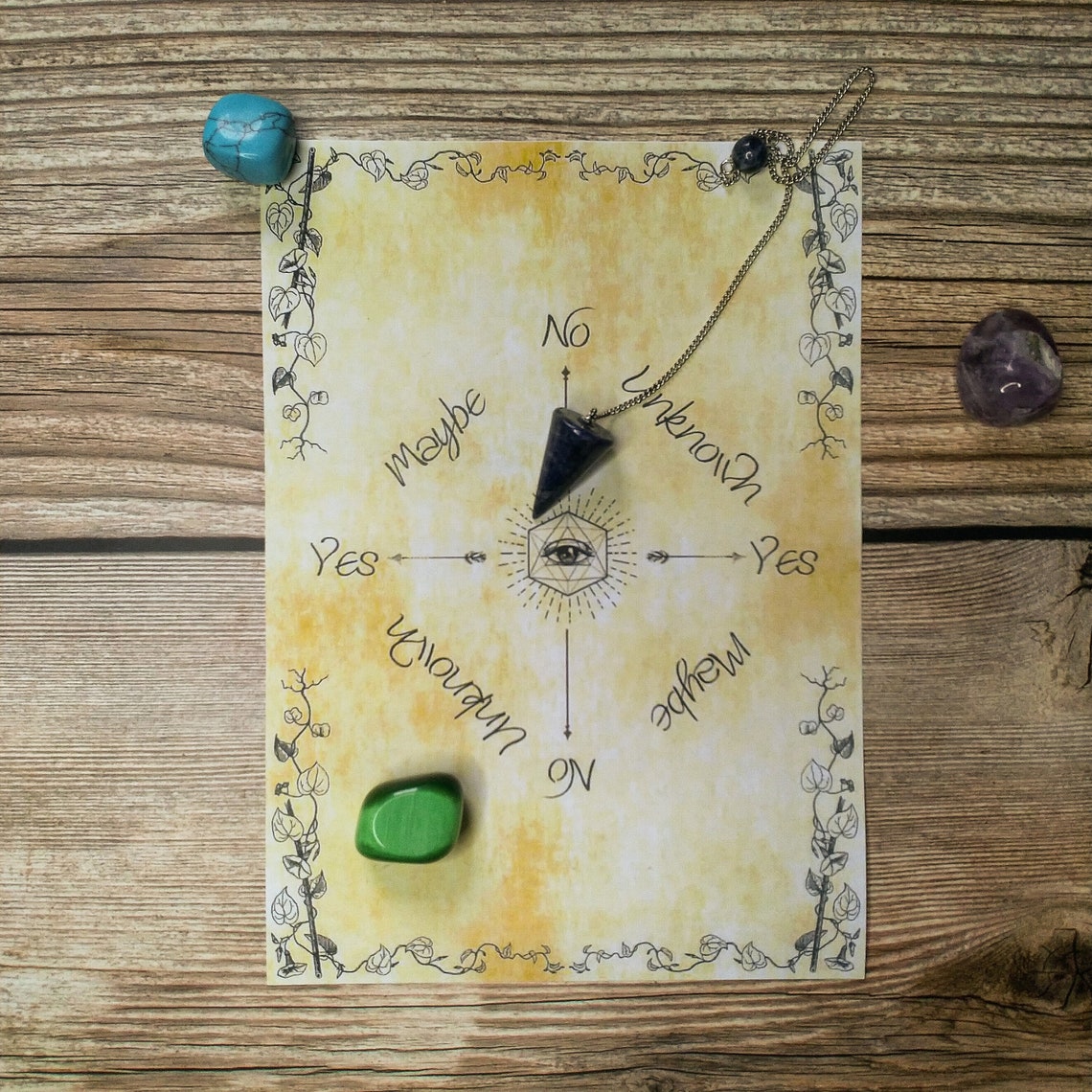 Printable Pendulum Board Digital Grimoire Page Book of - Etsy Canada