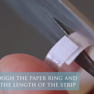 Ring Size Chart How to Measure Your Ring Size Using Paper This Listing ...