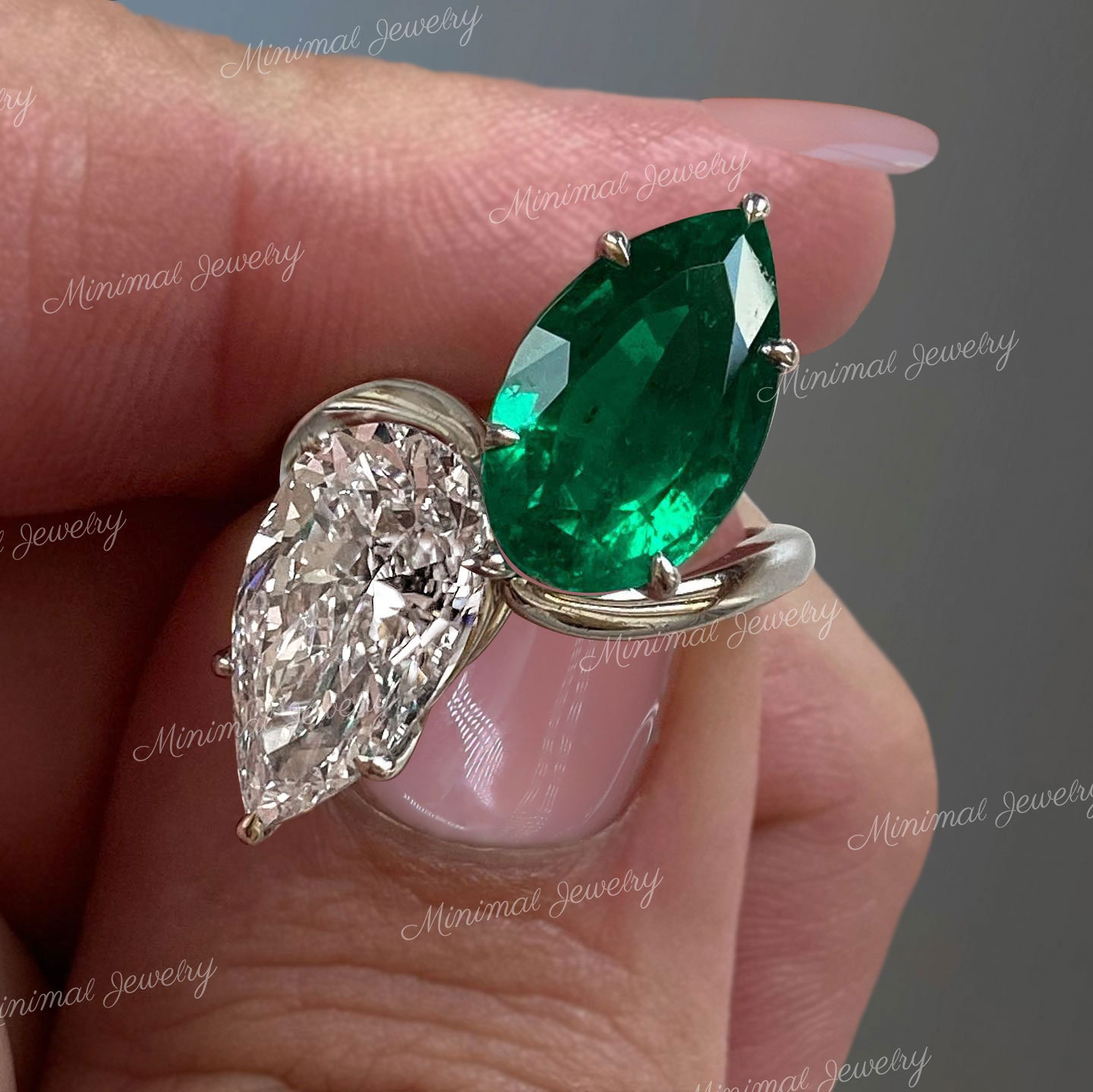 Emerald Engagement Ring Celebrity