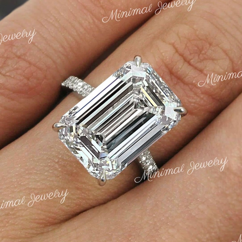 Large Diamond Ring - Etsy