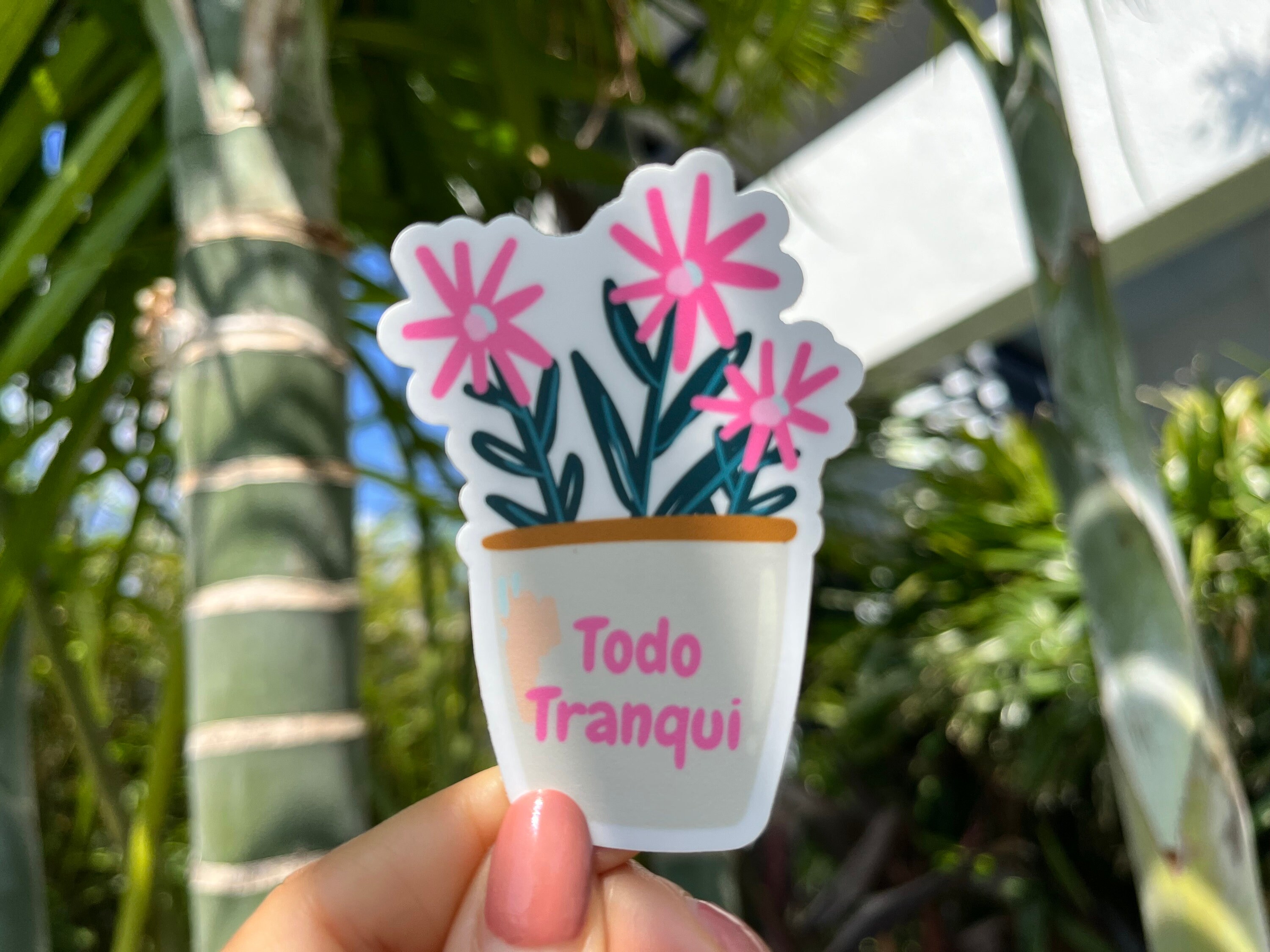 Latina Sticker/ Spanish Sticker/ Flower/ Laptop Sticker/ Funny Spanish ...