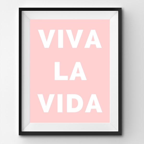 Viva La Vida Poster - Etsy