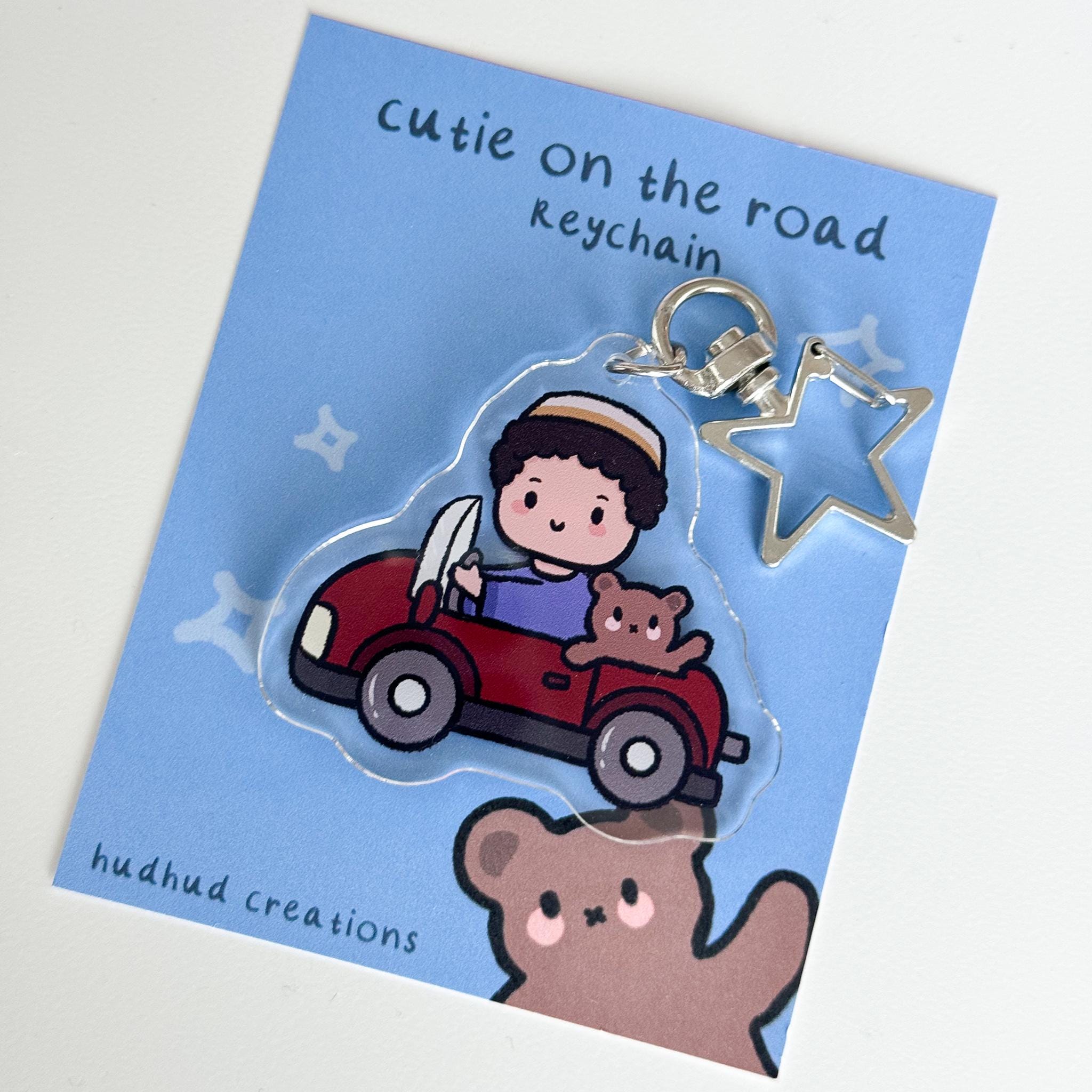 Keychain - Cutie on the Road (boy) Cute Muslim Boy With Kufi/topi ...