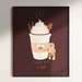 Digital Download I Love You A Latte 11x8.5 - Etsy