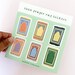 Little Prayer Rug Stickers Set, Waterproof Prayer Rug Stickers ...