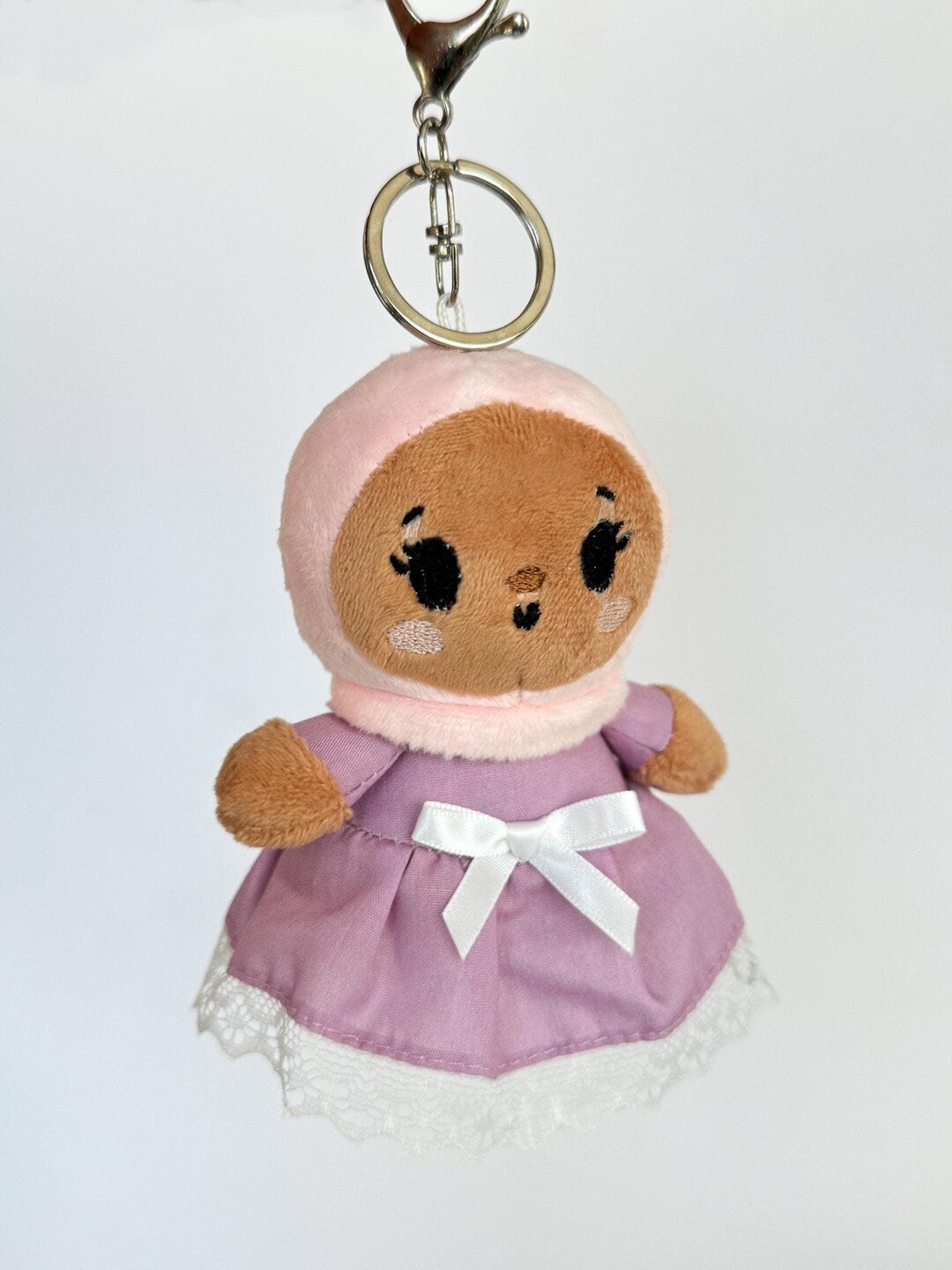 Warda - Hijabi Plush Doll Keychain, Adorable Little Hijabi Muslim Girl ...