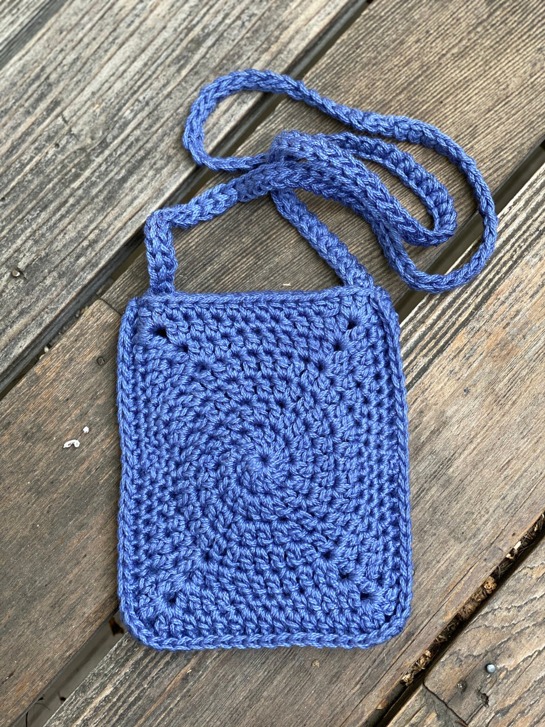 PDF Pattern - Crochet Granny Rectangle Mini Bag - Etsy