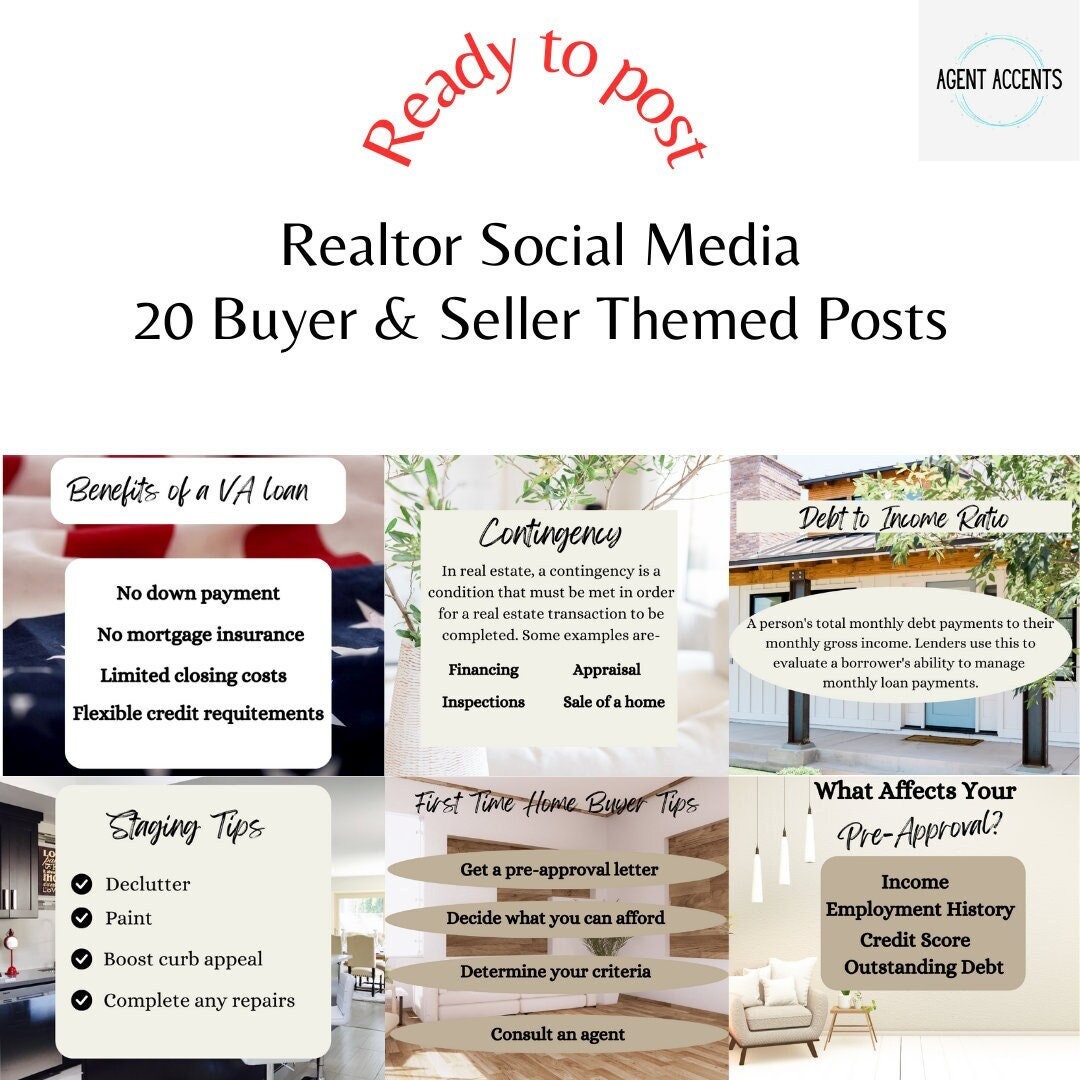 Realtor Exclusive: Unveiling 20 Social Media Posts Essential Tips ...