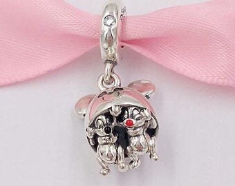 Pandora Chip and Dale Charm - Etsy UK