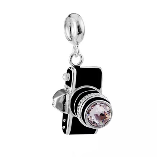 Sterling Silver Camera Charm - Etsy