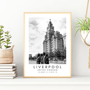 Liverpool Docks England Printable Wall Art - Liverpool Urban Art Print ...