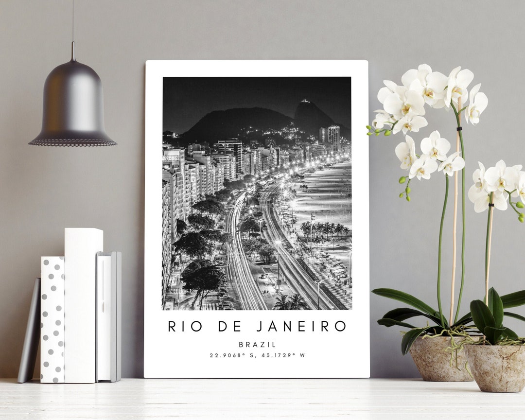 Rio Brazil - Río De Janeiro Art - Brazilian Wall Art - Rio De Janeiro ...
