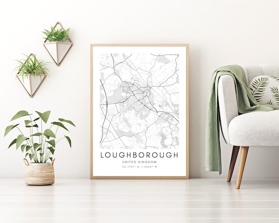 Loughborough United Kingdom On A Map