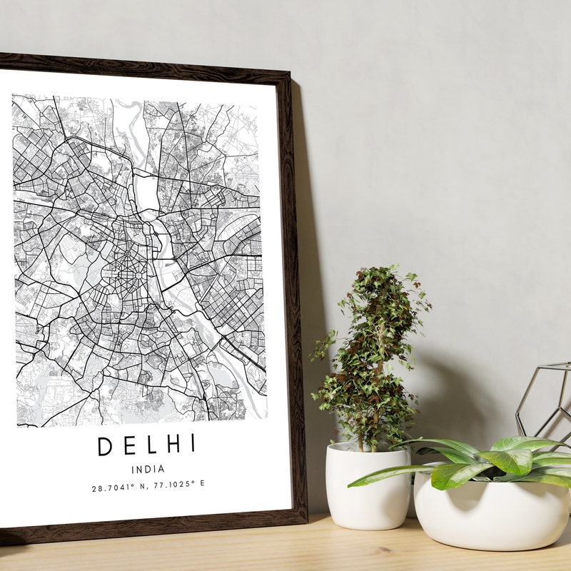 Delhi Poster - Etsy