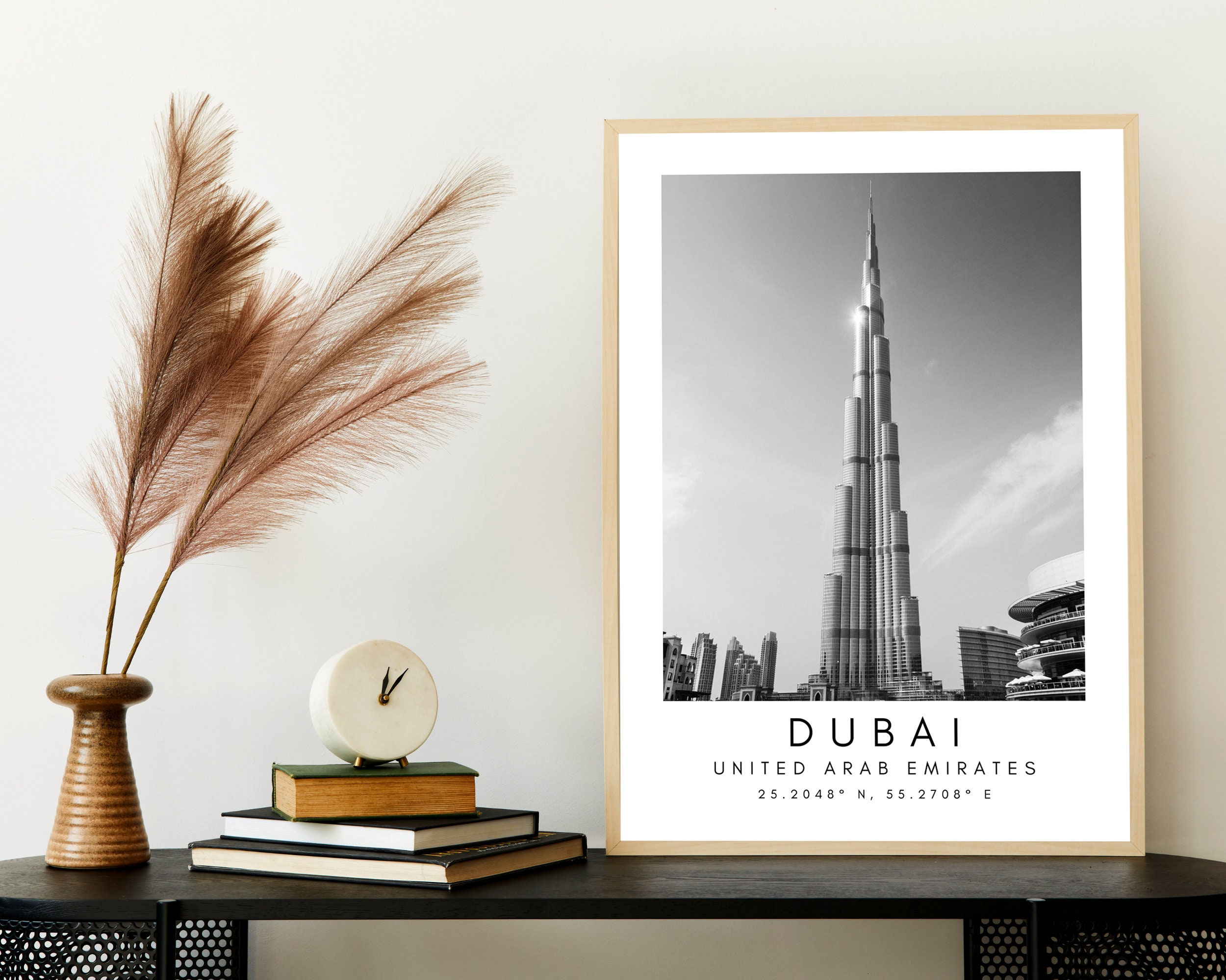 Dubai Travel Print Dubai Poster Unique Wallart Decor Dubai | Etsy