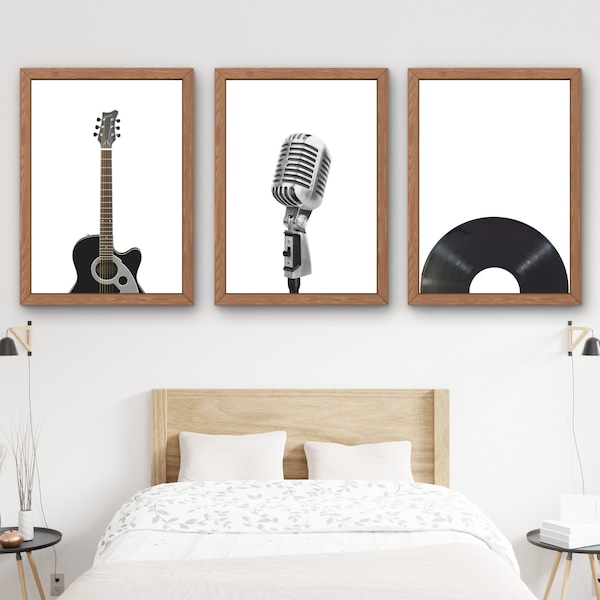 Black and White Music Prints - Etsy