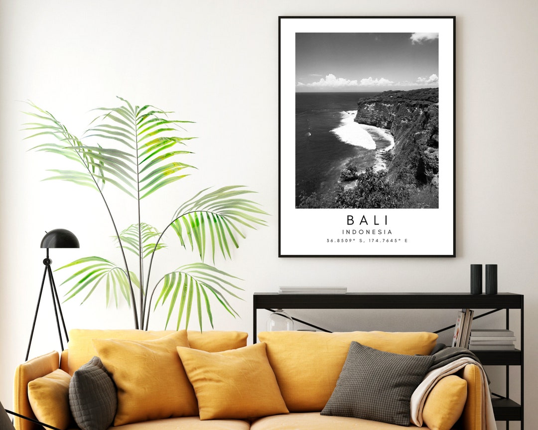 Bali Indonesia Wall Art - Bali Printable Art - Beach Wall Art - Ocean ...