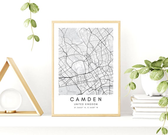 Camden United Kingdom On Map
