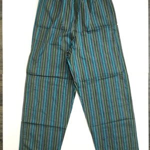 UNISEX HIPPIE Cargo TROUSERS Striped Boho Hippy Nepal Pants | Etsy