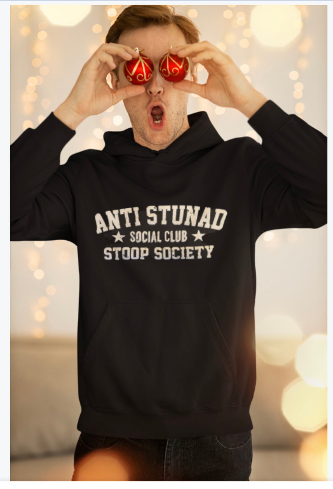Anti Stunad Italian American Sweatshirt Heavy Hoodie Ships Free - Etsy