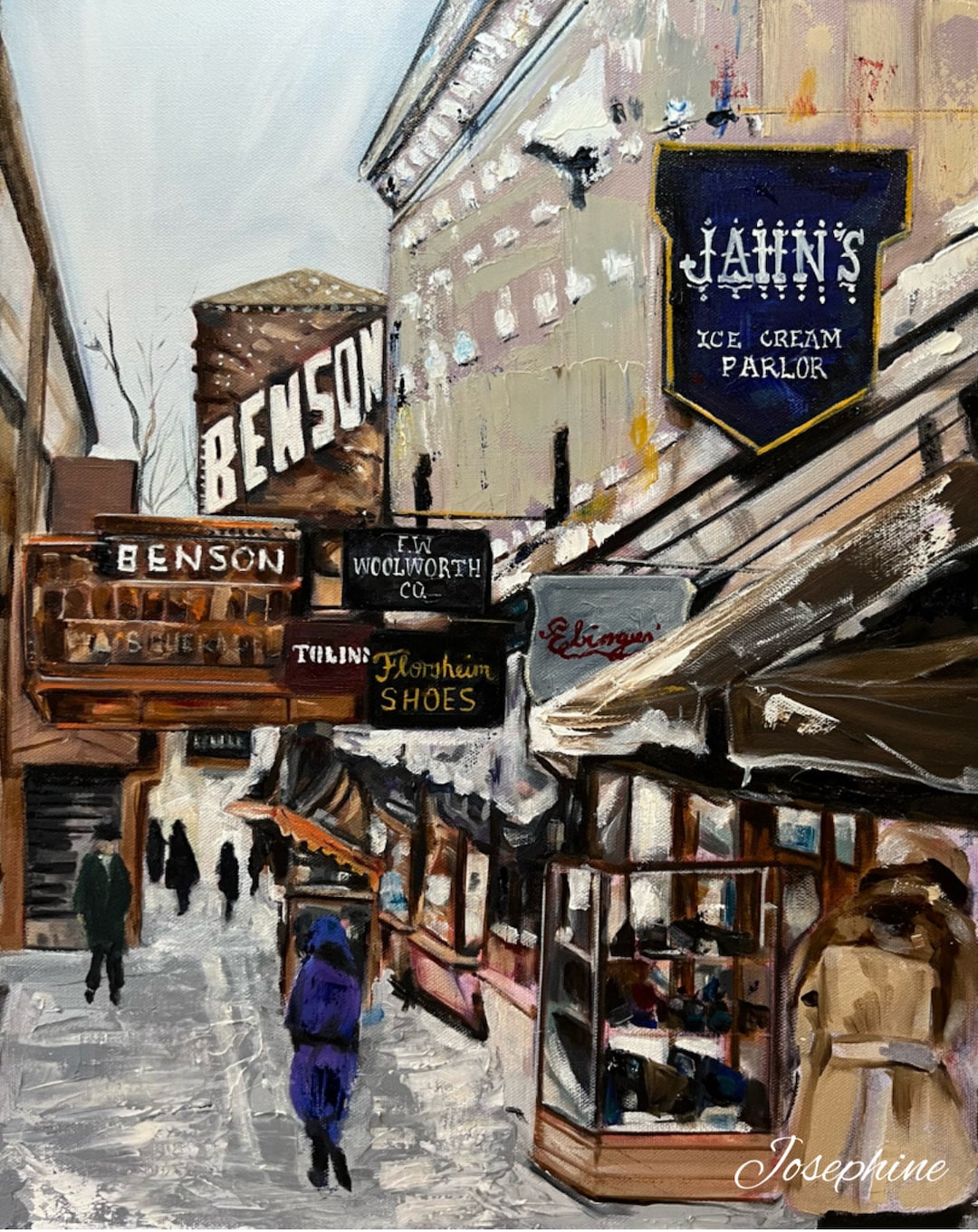 Bensonhurst Brooklyn the Benson Theatre Poster Print - Etsy