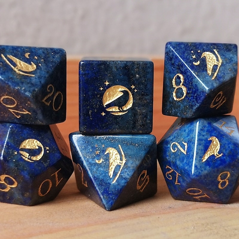 Dnd Dice Set - Etsy