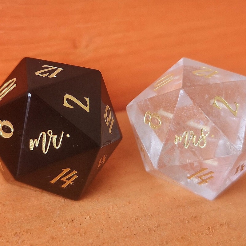 Crystal Dice - Etsy