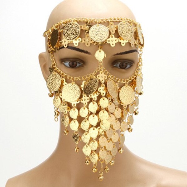 Belly Dance Mask - Etsy
