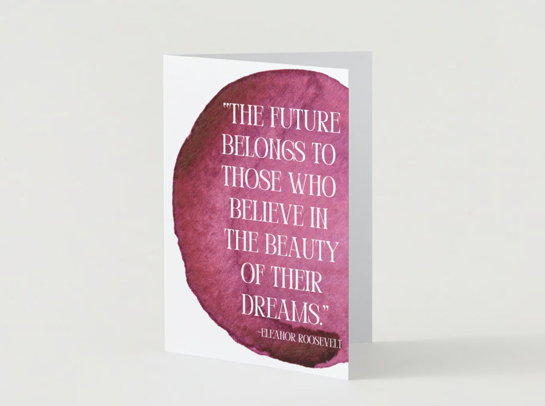 Dreams PRINTABLE Inspirational CARD - Etsy