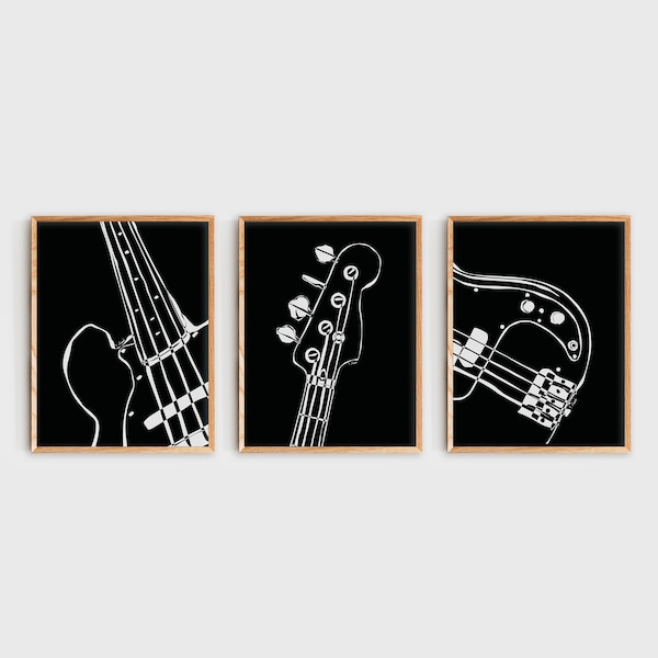 Bass Guitar Etsy