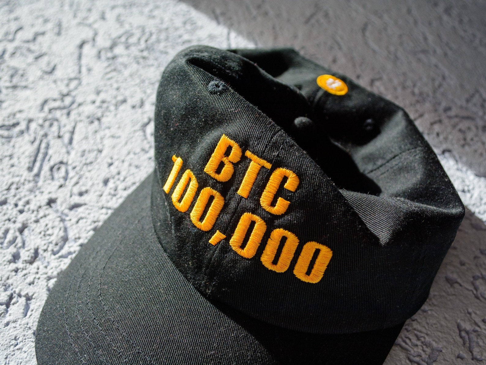 BTC 100,000/500,000 Bitcoin Hat Aka DOW 20,000 Hat - BTC Crypto ...