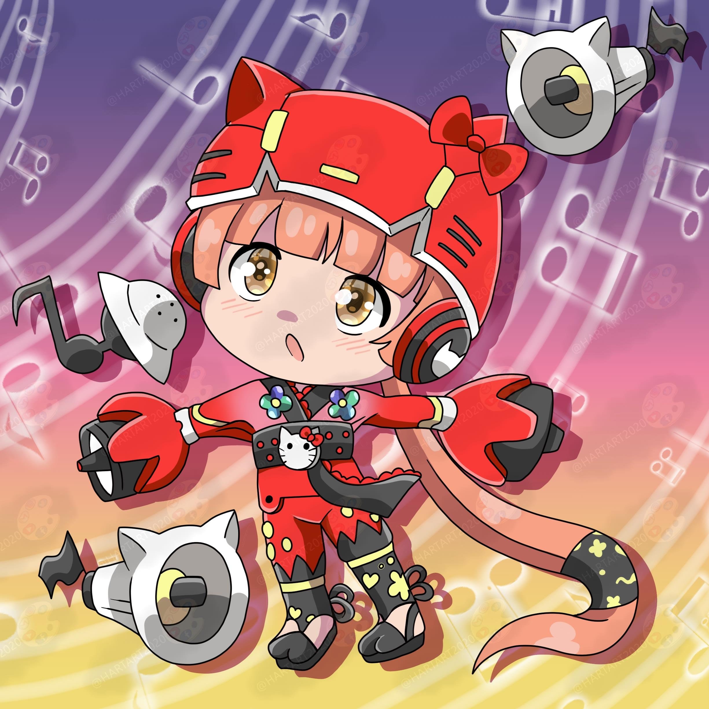 Vocaloid Hatsune Miku Pack 001 Chibis - Etsy