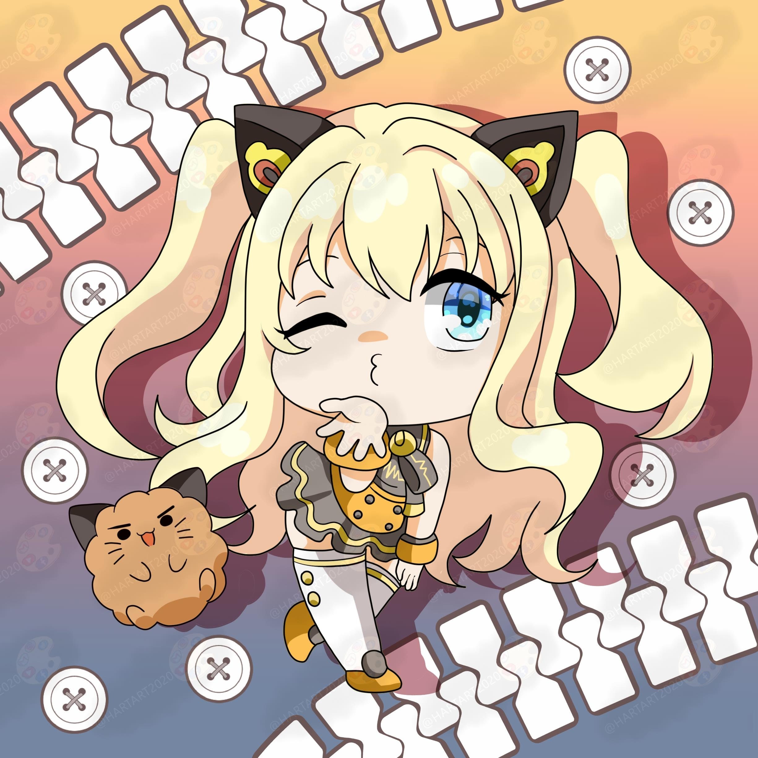 Vocaloid Hatsune Miku Pack 002 Chibis - Etsy